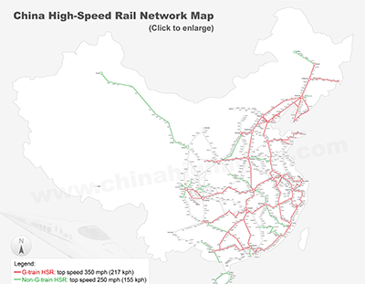 Maps of China Railway, Offline High-Speed Train Map, Free Download ...