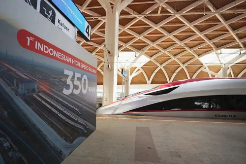Jakarta-Bandung High-Speed Railway Commences Operation