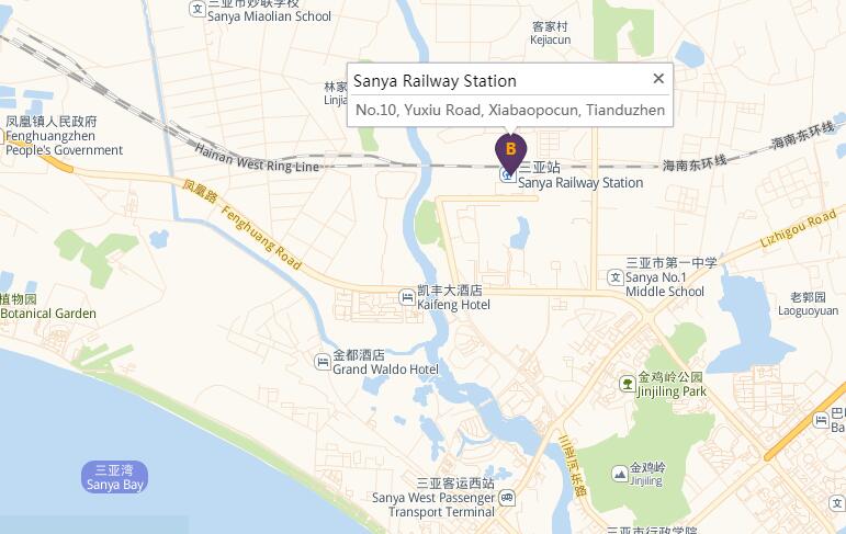 Sanya Railway Station: 2021 Map, Popular High-Speed Train Routes ...