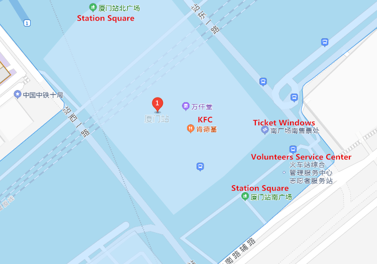 Xiamen Railway Station: Map, Schedule, Airport, Getting to Taiwan ...