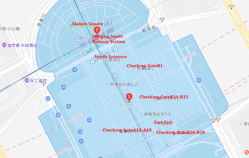 Nanjing South Railway Station: Schedules, Getting There, Station Layout ...